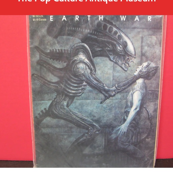 Art | Aliens Earth War Comic Book | Poshmark